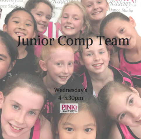 Junior comp team – Performing Arts Studio